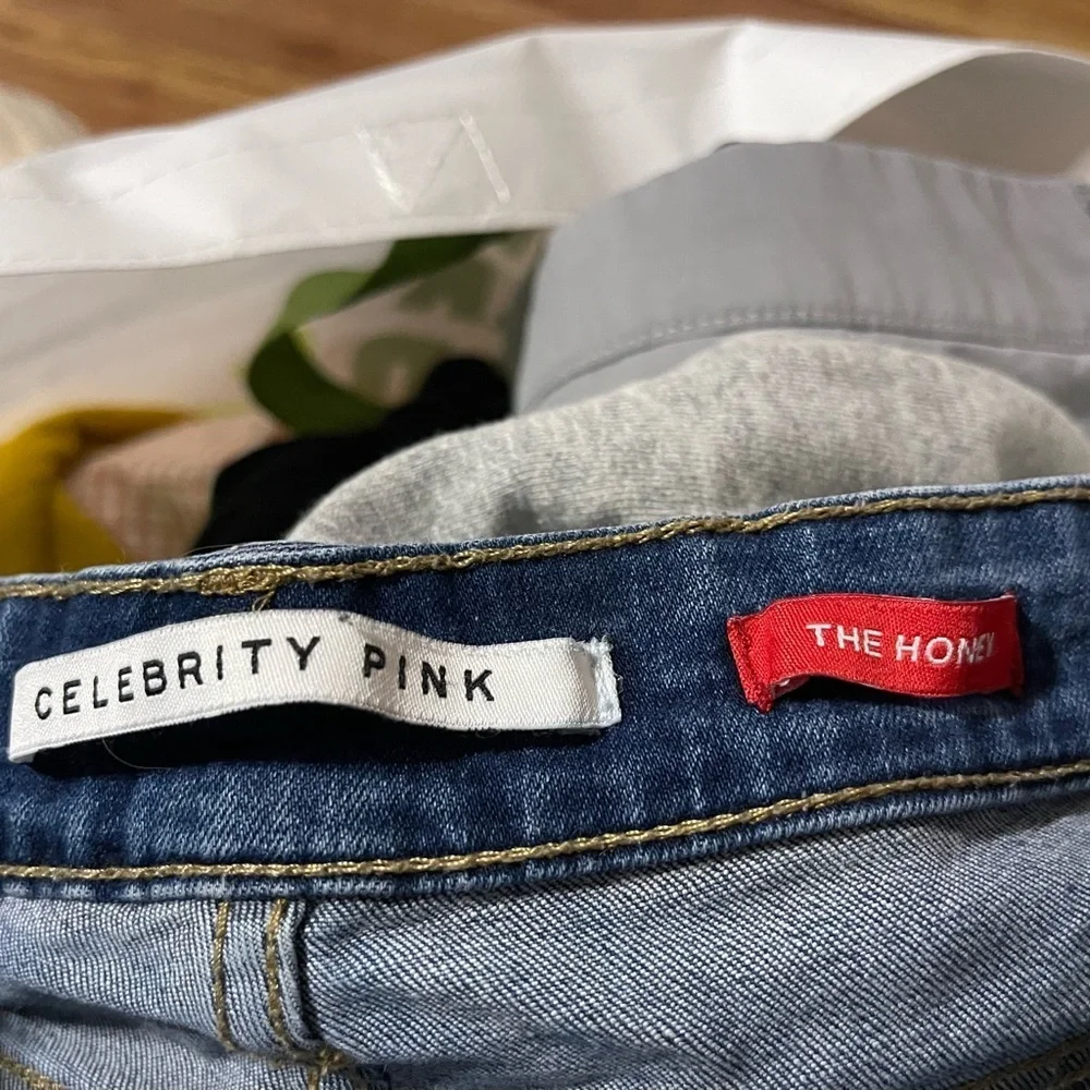 Celebrity Pink | Shorts | Celebrity Pink Distressed Blue Jean Shorts ...